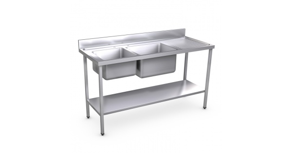 1500 x 600mm Sink | Buy Online | Ireland - CommercialSinks.ie