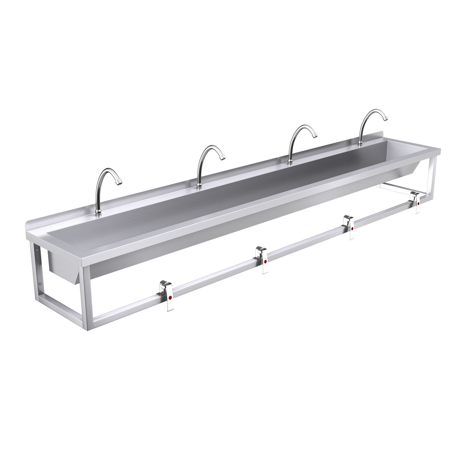 2400mm Wash Trough, Leg Pedal Operated | Buy Online | Ireland ...