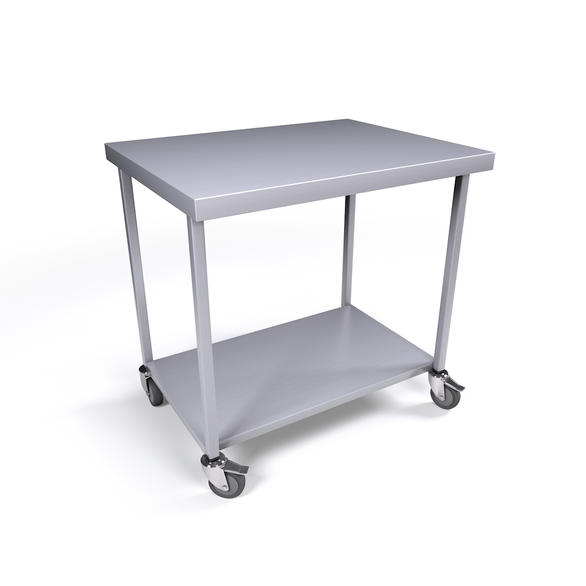 900 x 700mm Mobile Stainless Steel Table | Buy Online | Ireland ...