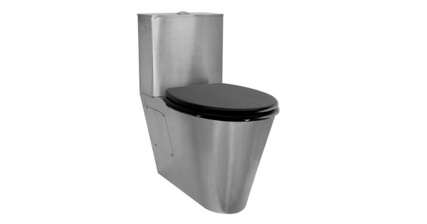 Close Coupled Stainless Steel Toilet | Buy Online | Ireland ...