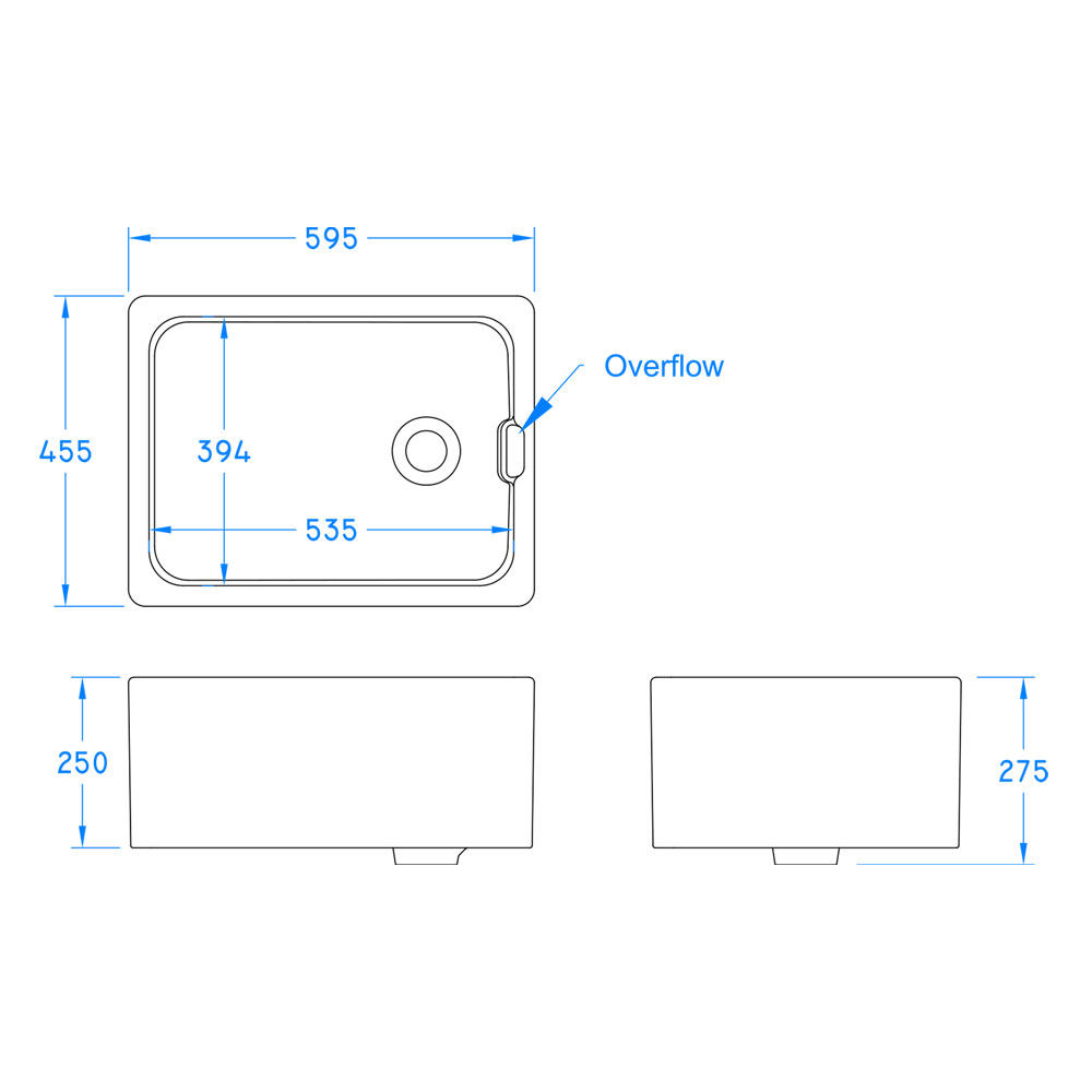 Belfast Sink | Buy Online | Ireland - CommercialSinks.ie