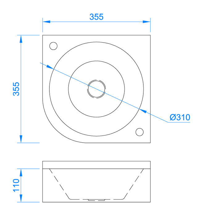 Corner Stainless Steel Hand Basin | Buy Online | Ireland ...