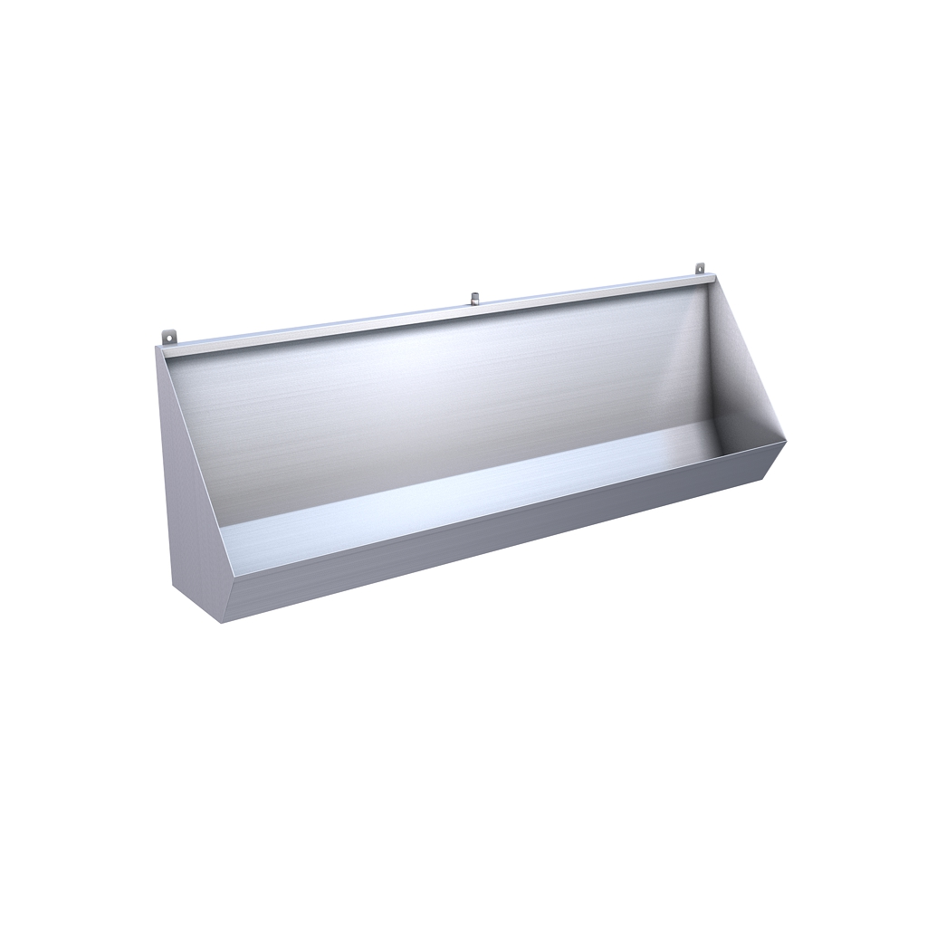 Stainless Steel Wall Trough Urinal 1500mm | Buy Online | Ireland ...