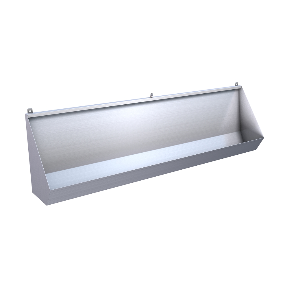Stainless Steel Wall Trough Urinal 1800mm | Buy Online | Ireland ...