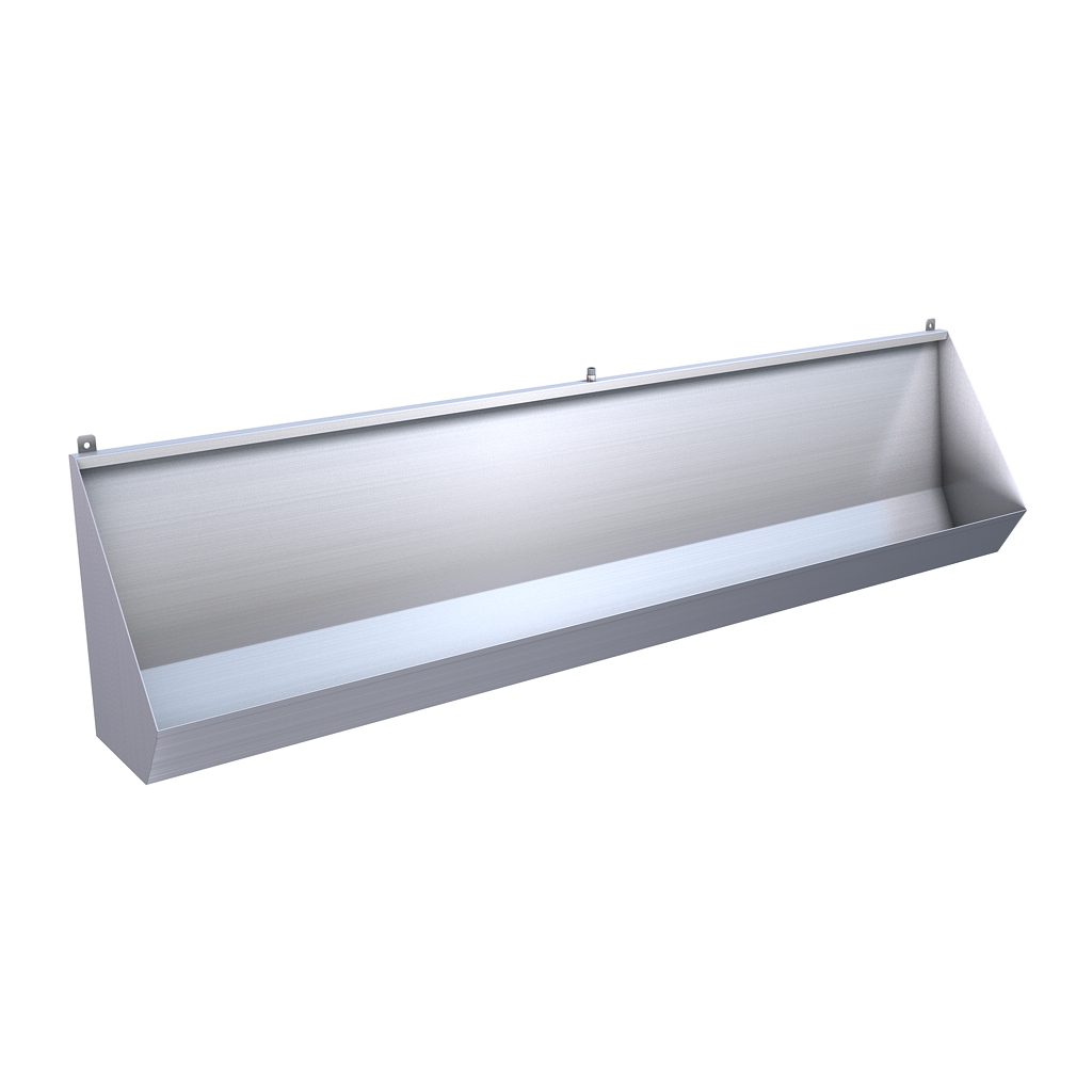 Stainless Steel Wall Trough Urinal 2100mm | Buy Online | Ireland ...
