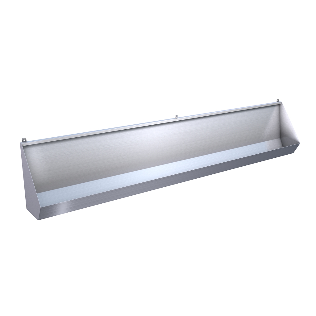 Stainless Steel Wall Trough Urinal 2700mm | Buy Online | Ireland ...