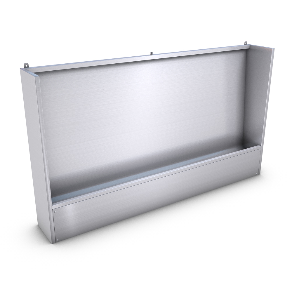 Stainless Steel Floor Trough Urinal 2100mm | Buy Online | Ireland ...