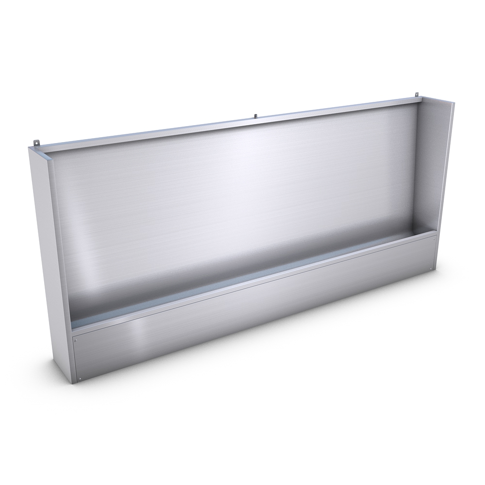 Stainless Steel Floor Trough Urinal 2700mm | Buy Online | Ireland ...