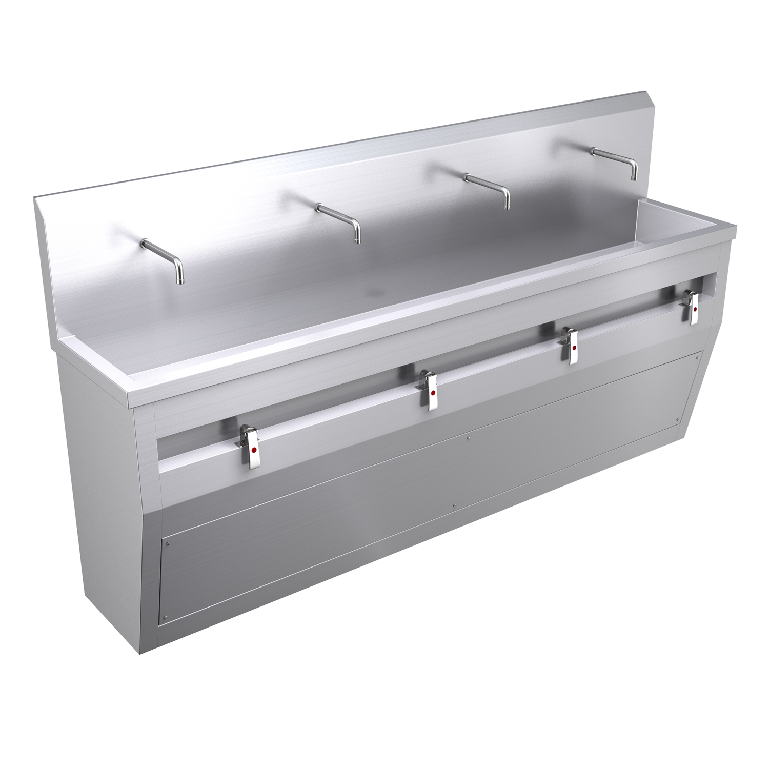 2400mm Free Standing Wash Trough, Leg Operated | Buy Online | Ireland ...