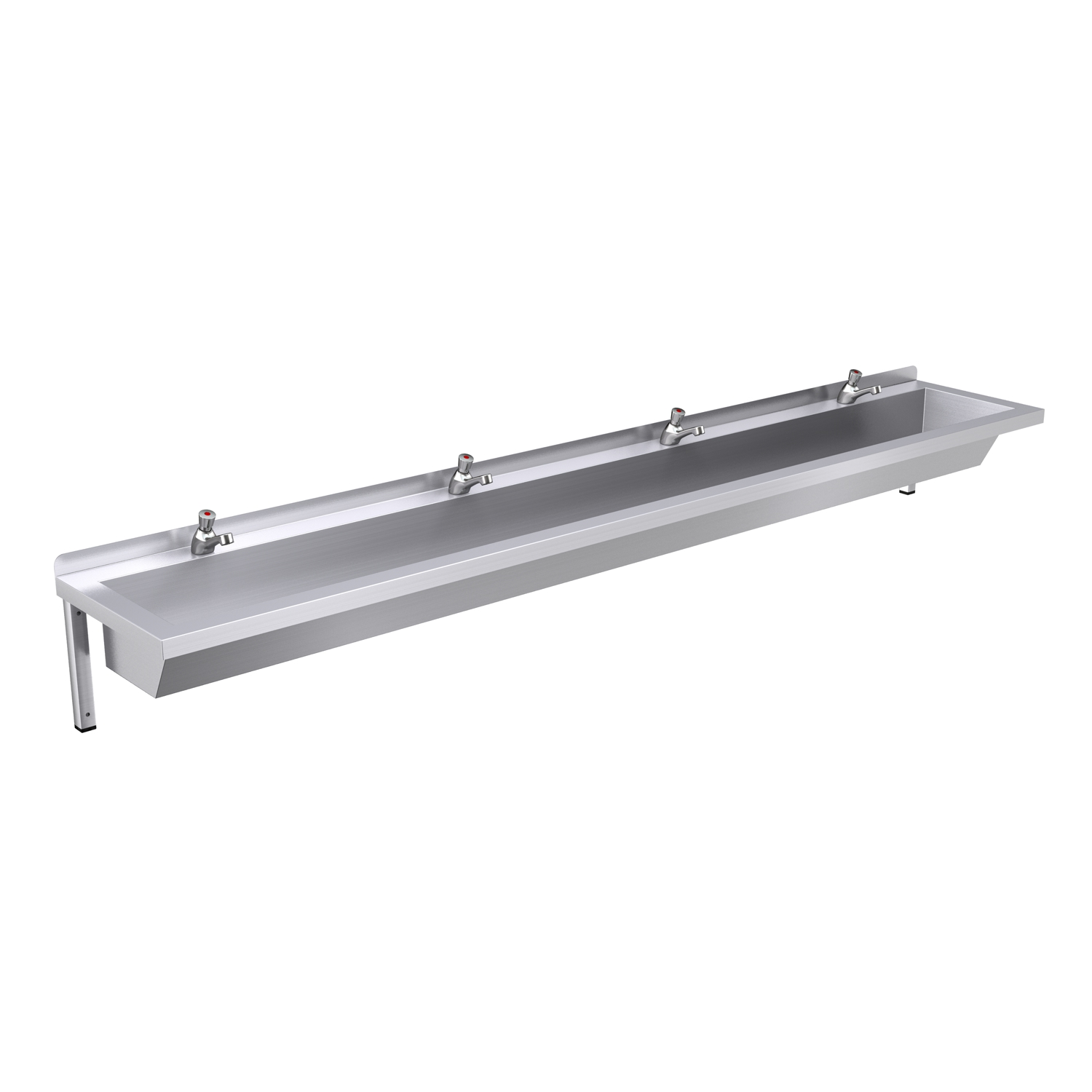2400mm Wash Trough, Self Closing Taps | Buy Online | Ireland ...