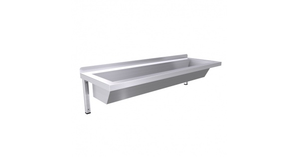 Stainless Steel Wash Trough - 1200mm | FisherStainless.ie